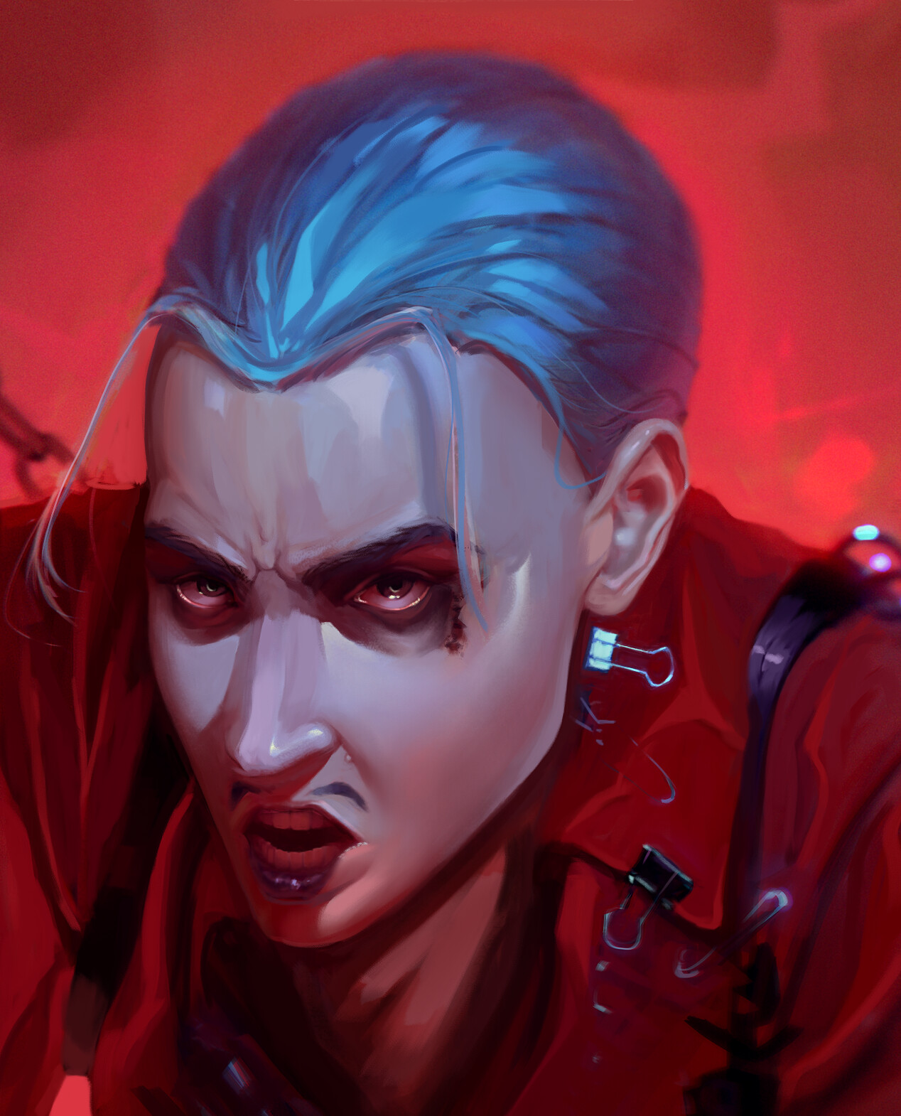 ArtStation - Dorian Electra Portrait