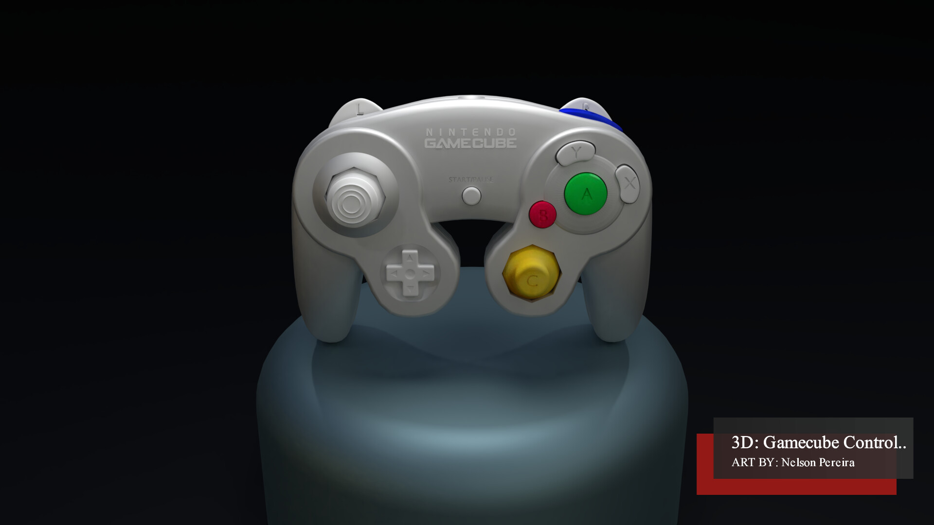 ArtStation - Gamecube Controller