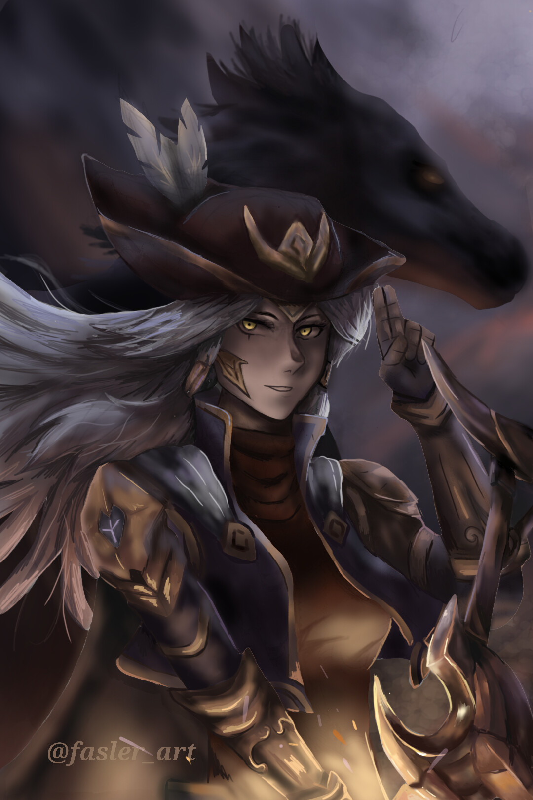 ArtStation - Highnoon Ashe from League of Legend