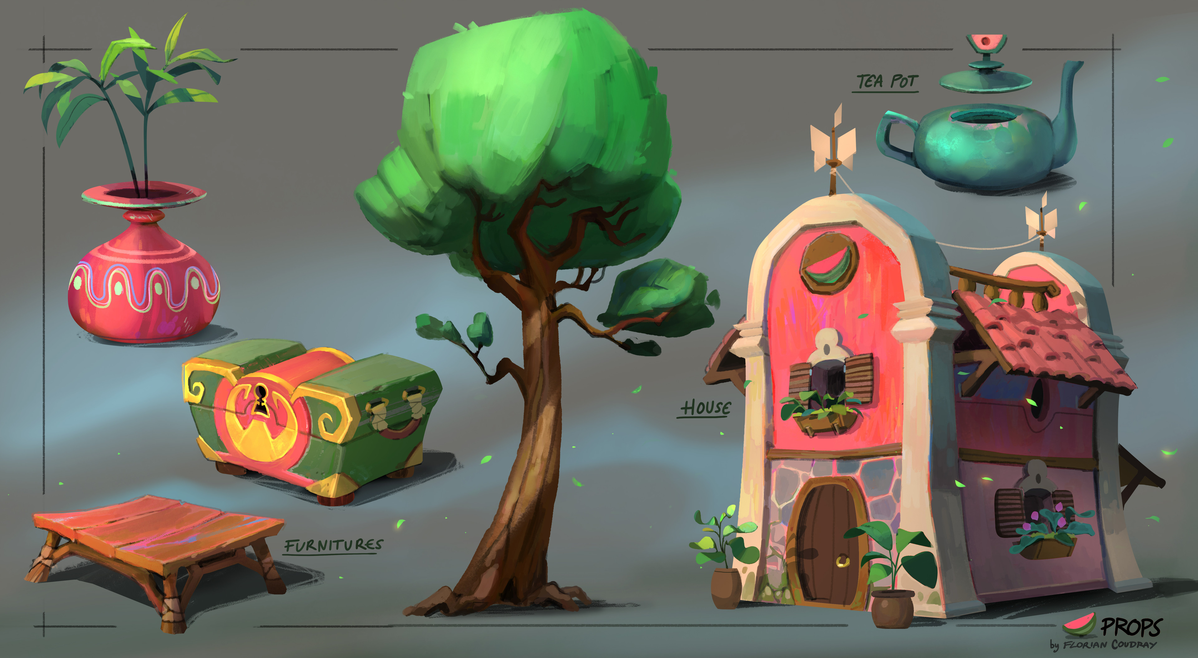 Florian Coudray Portfolio - Props Design - Tutorial