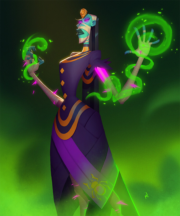 ArtStation - Bow To Hathor