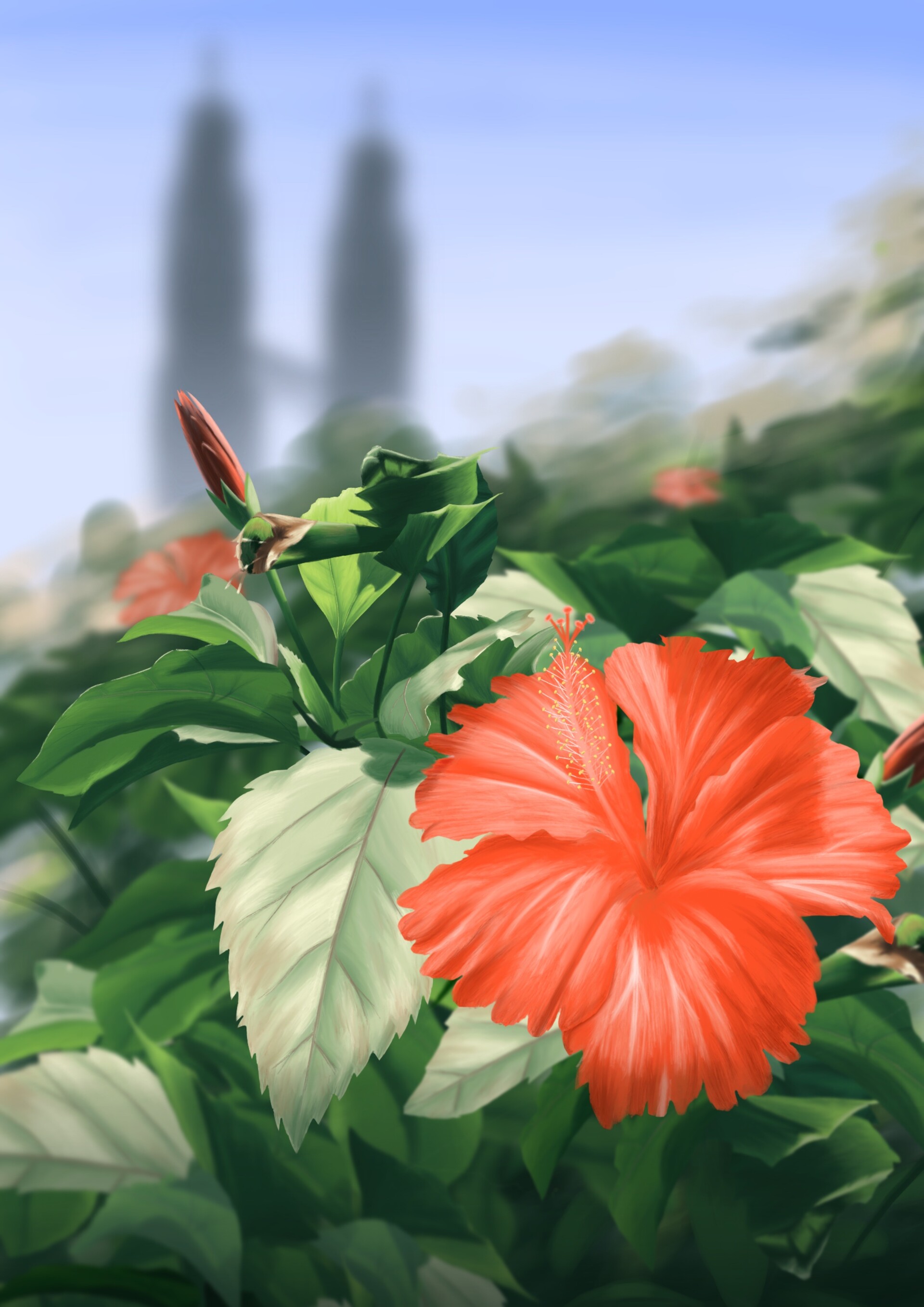 ArtStation - Hibiscus