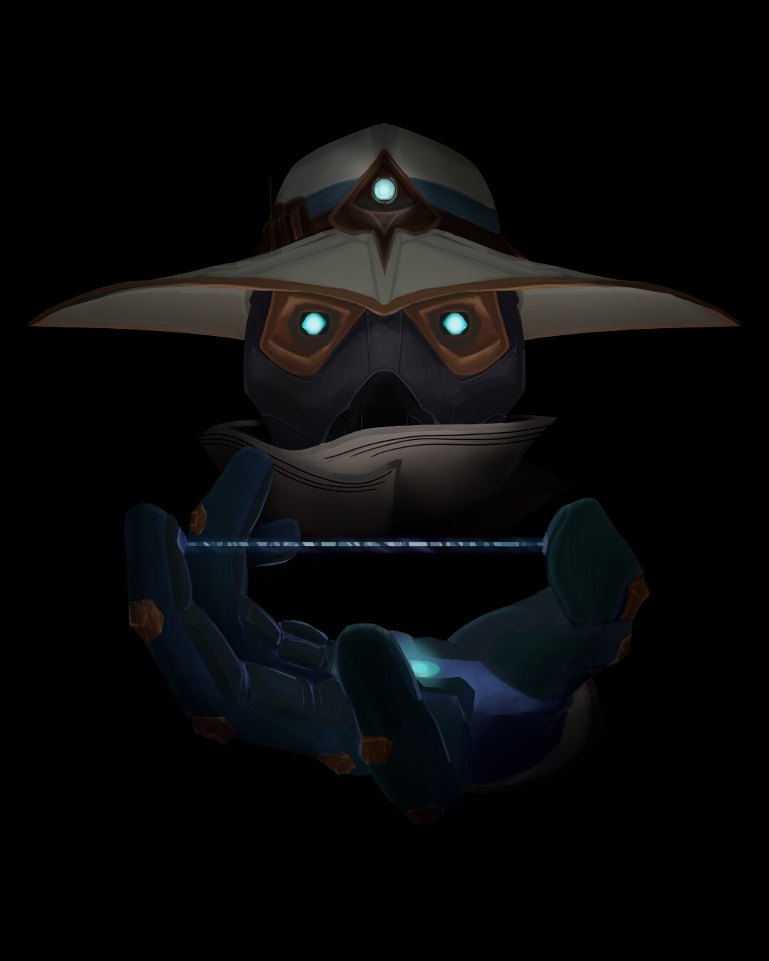 ArtStation - Cypher Valorant Fanart