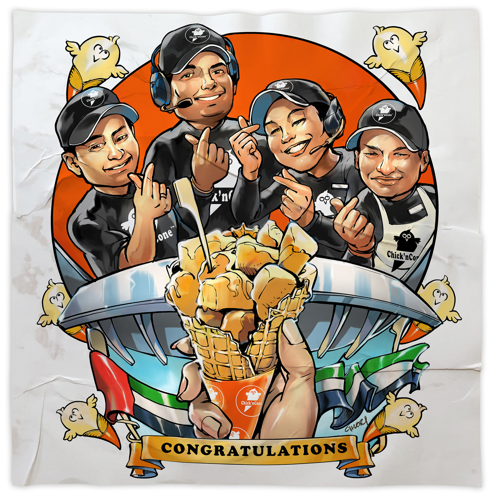 Ashraf Ghori - Chick'nCone