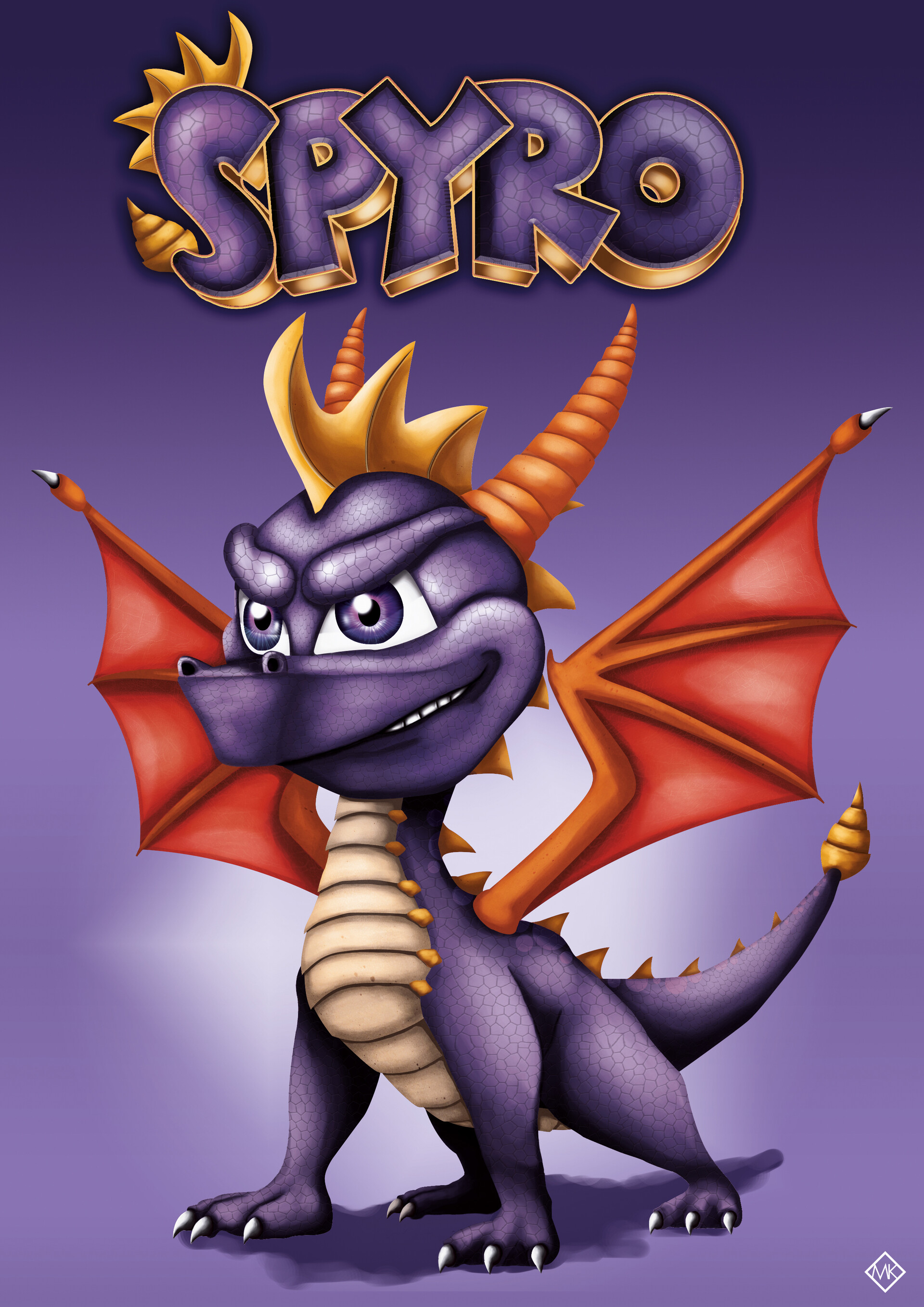 ArtStation - Spyro Fan Art