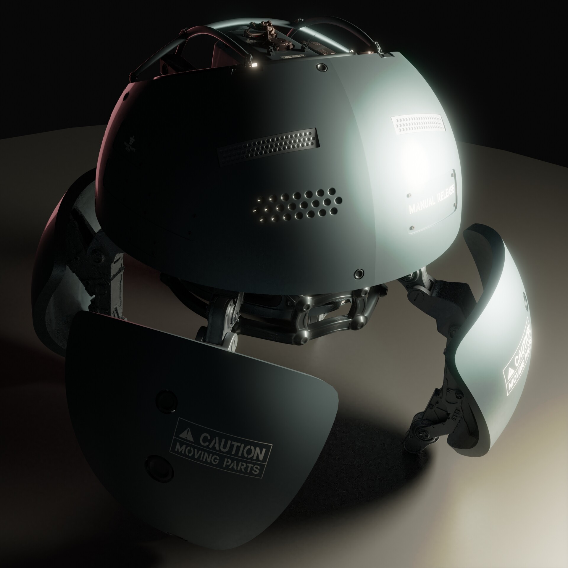 Paul Mereuta - Spheric Legged Surveillance Robot