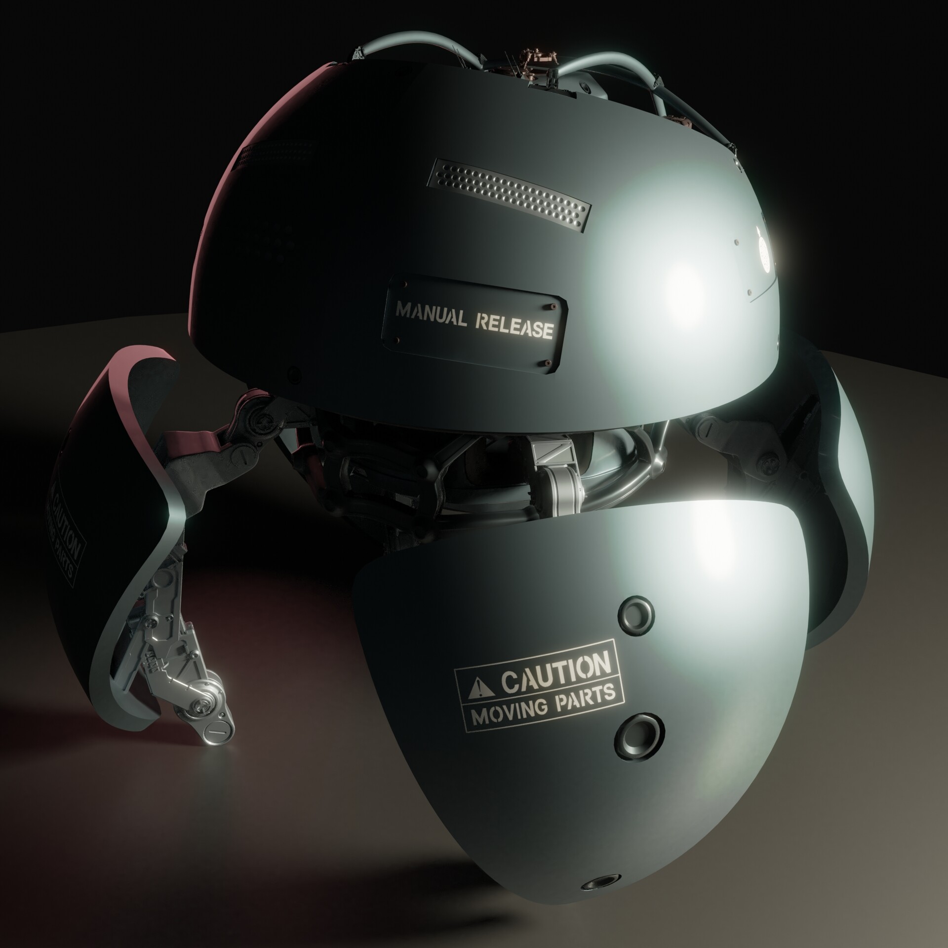 Paul Mereuta - Spheric Legged Surveillance Robot