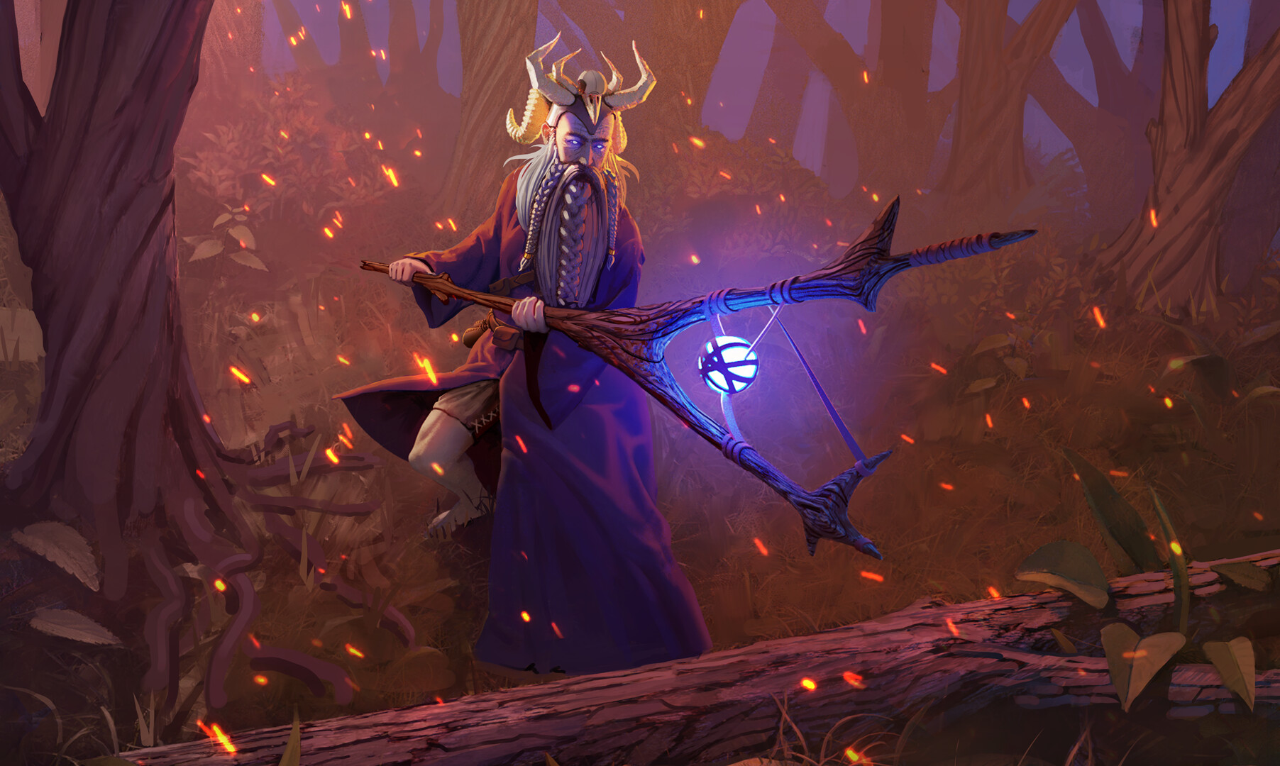 ArtStation - Viking wizard illustration