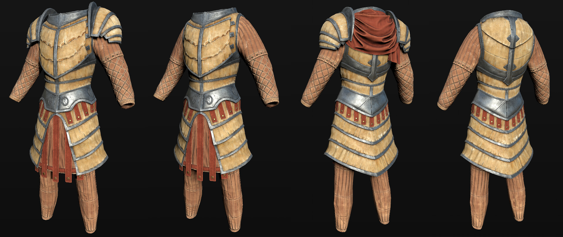 ArtStation - Skywind Dragonebone cuirass