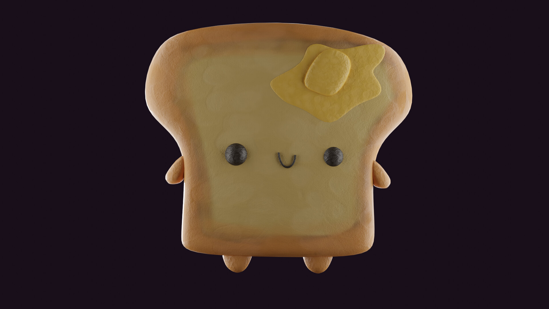 Toast Cartoon