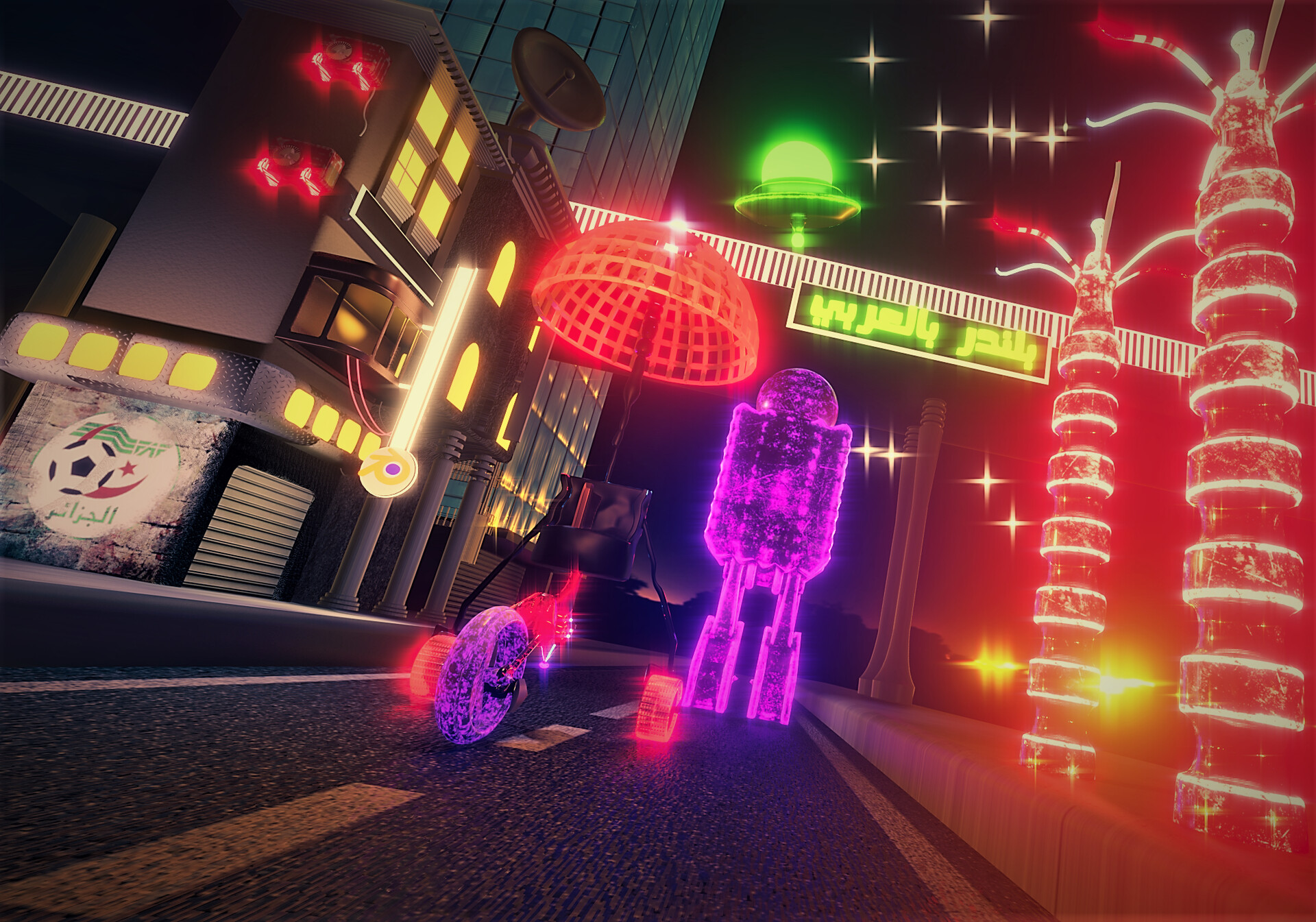 ArtStation - My First 3D Environment in Blender