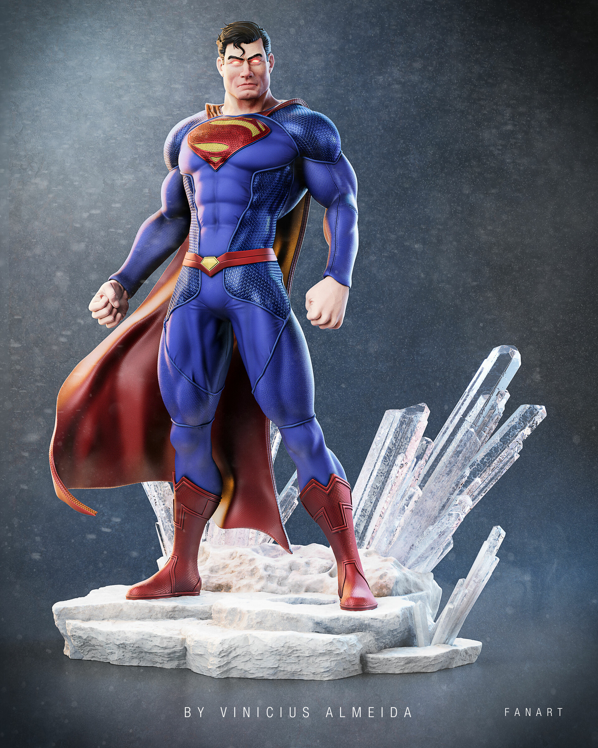 ArtStation - The Son Of Krypton - Superman Collectibles