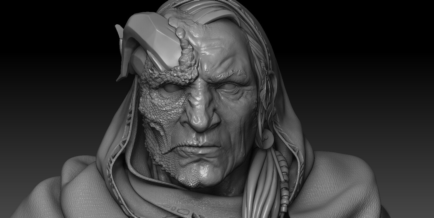 ArtStation - Mutant Head