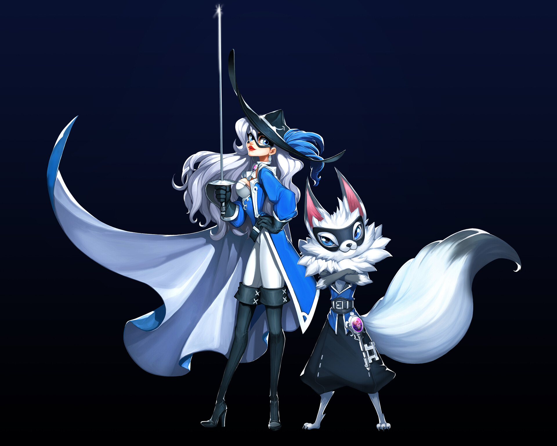 ArtStation - Musketeer_foxy_fox