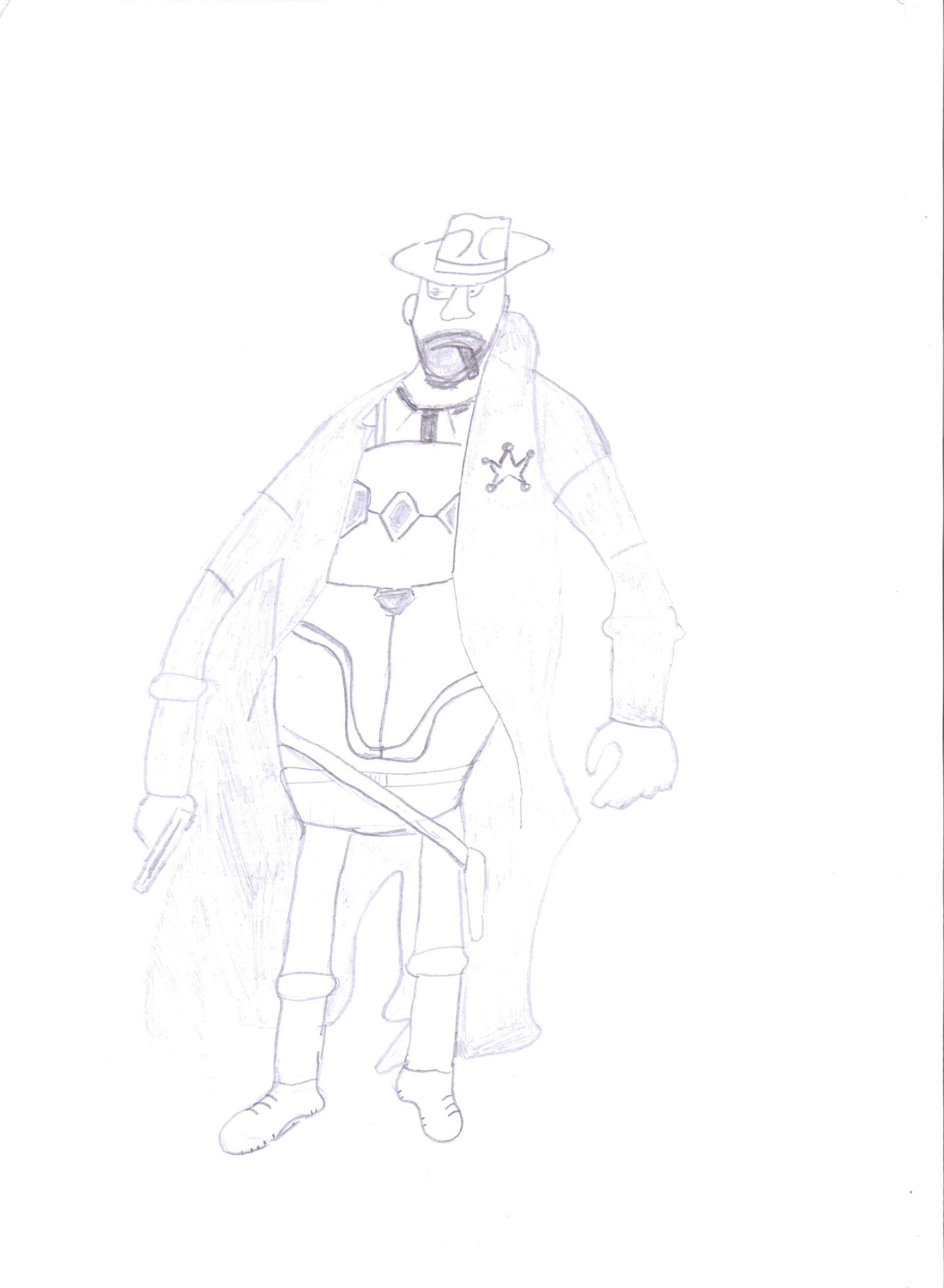 ArtStation - Lone Gunman concept