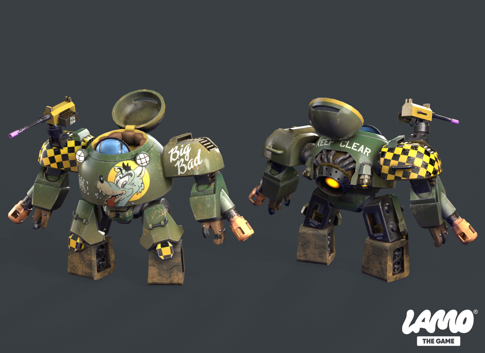 LauraLee3D - LAMO Custom Mech Skin