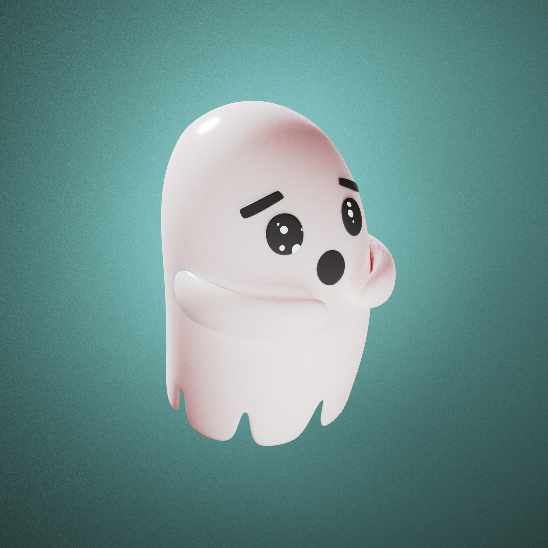 ArtStation - Friendly Ghosts