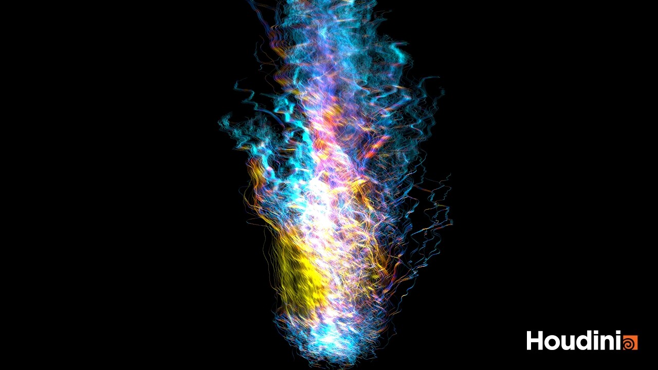 ArtStation - houdini daily challenge day 4 : fire