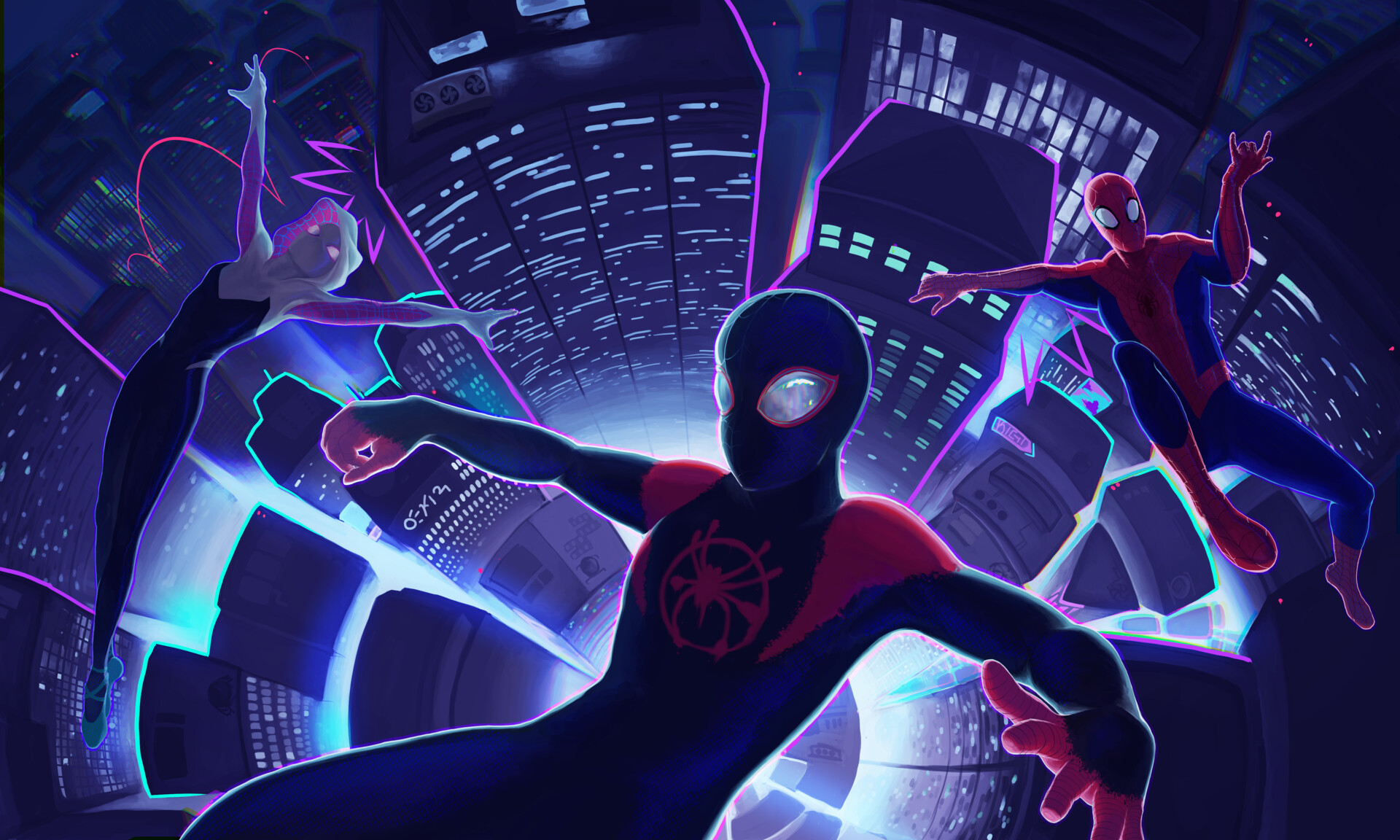 ArtStation - Into the Spiderverse