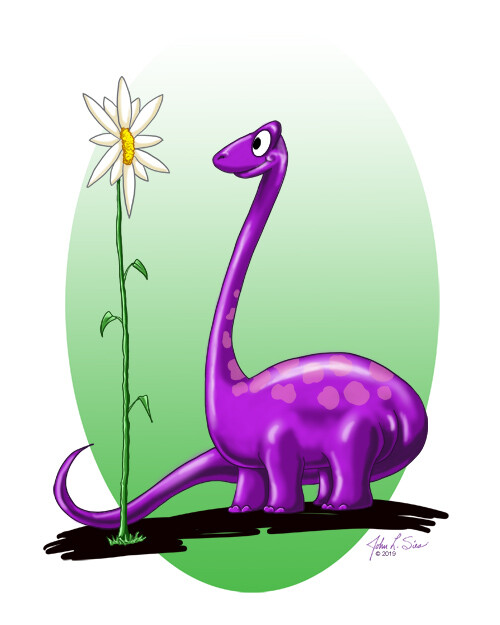 ArtStation - Happy Dino