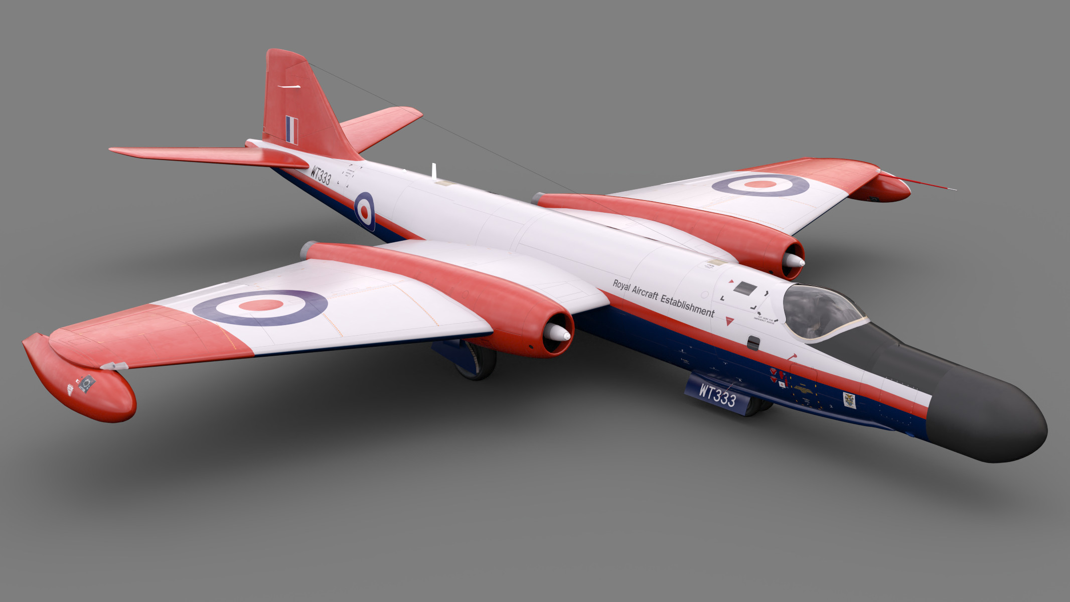 Westfield 3d - Canberra B.6(Mod) - Royal Aircraft Establishment