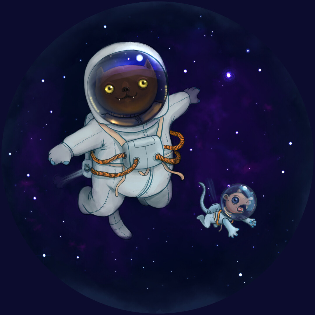 ArtStation - Nax in Space