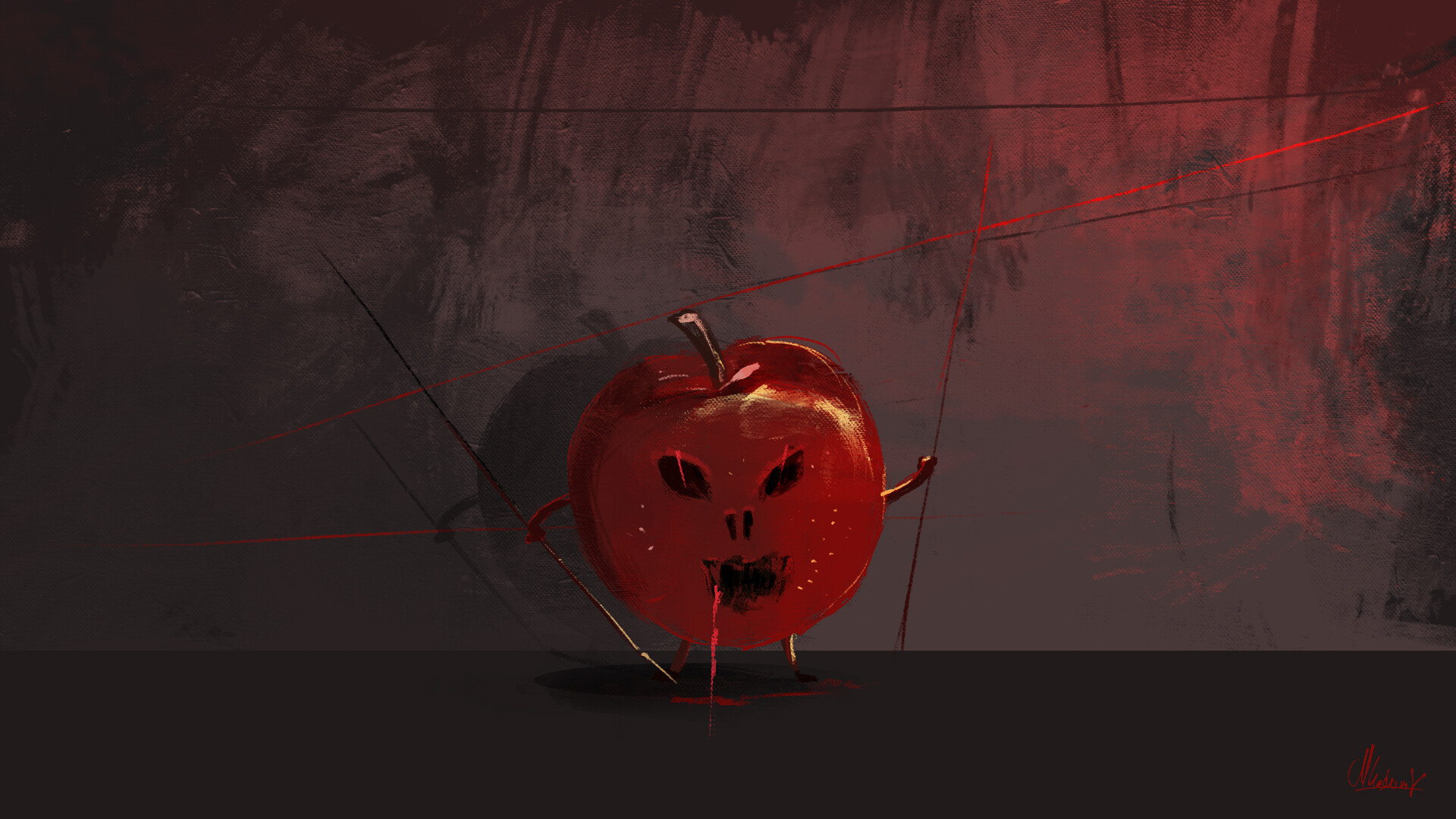 ArtStation - A bad apple