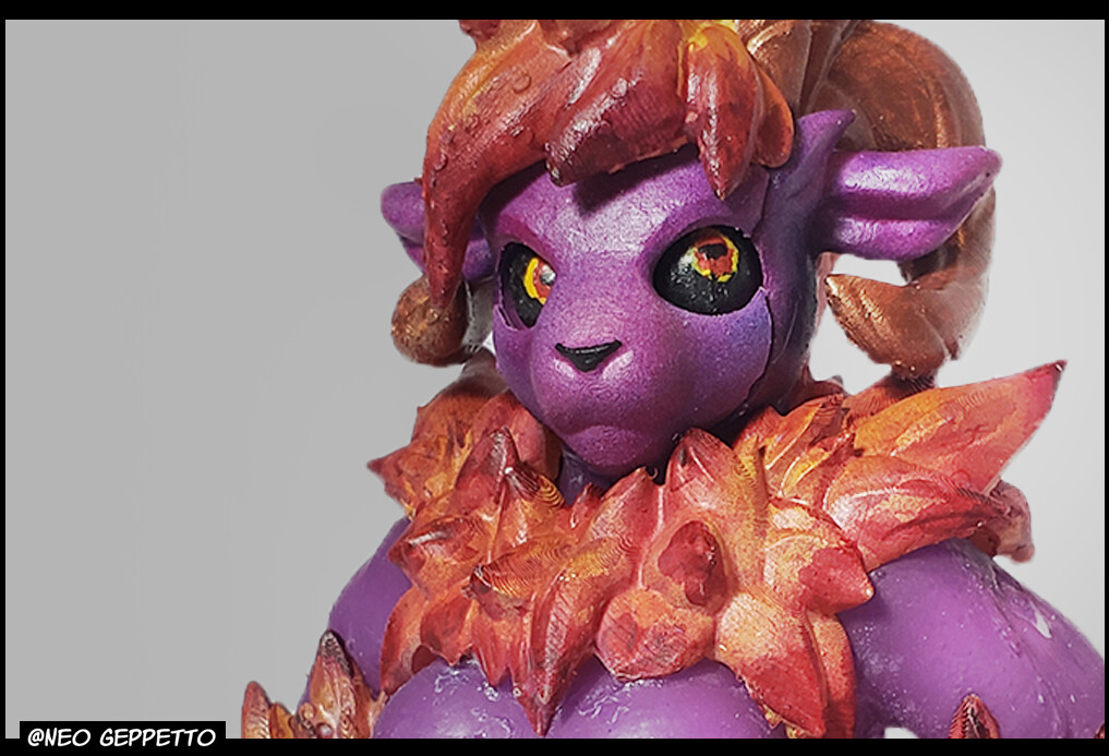 Lyon Funk - Cursed Ram Stop Motion Puppet