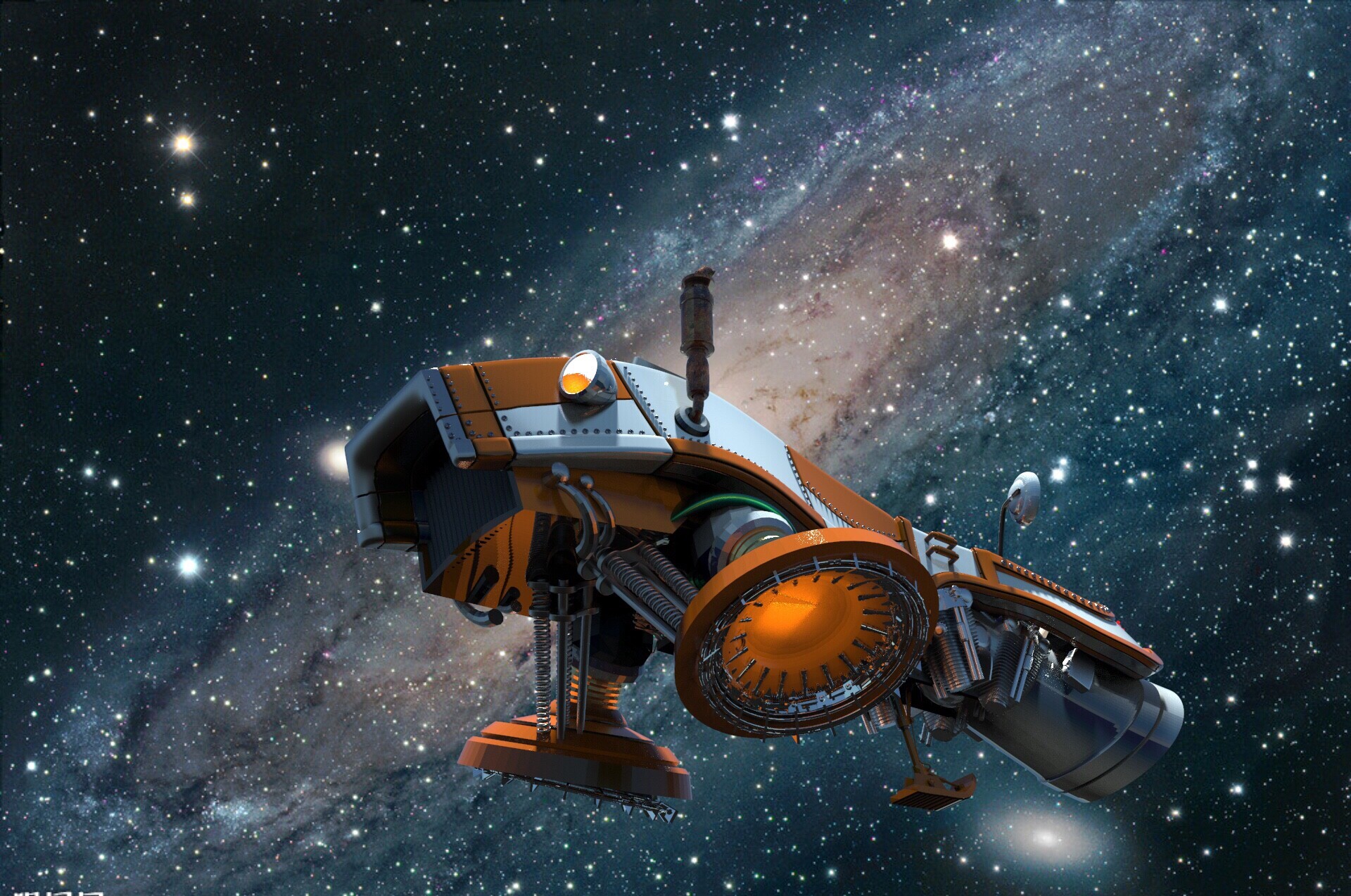 ArtStation - Space tractor