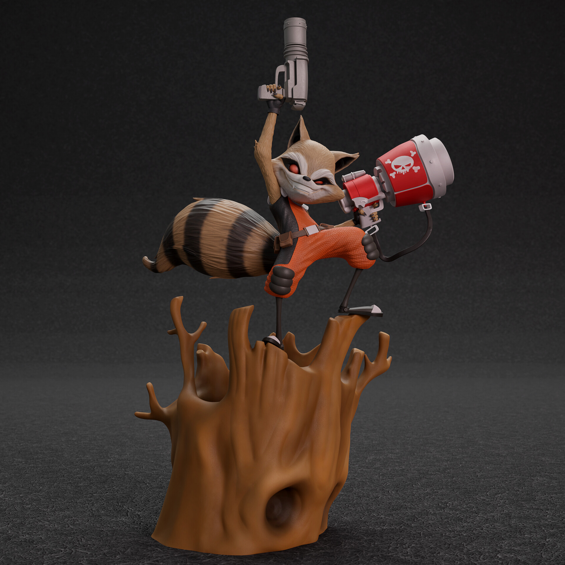 ArtStation - Rocket Raccoon