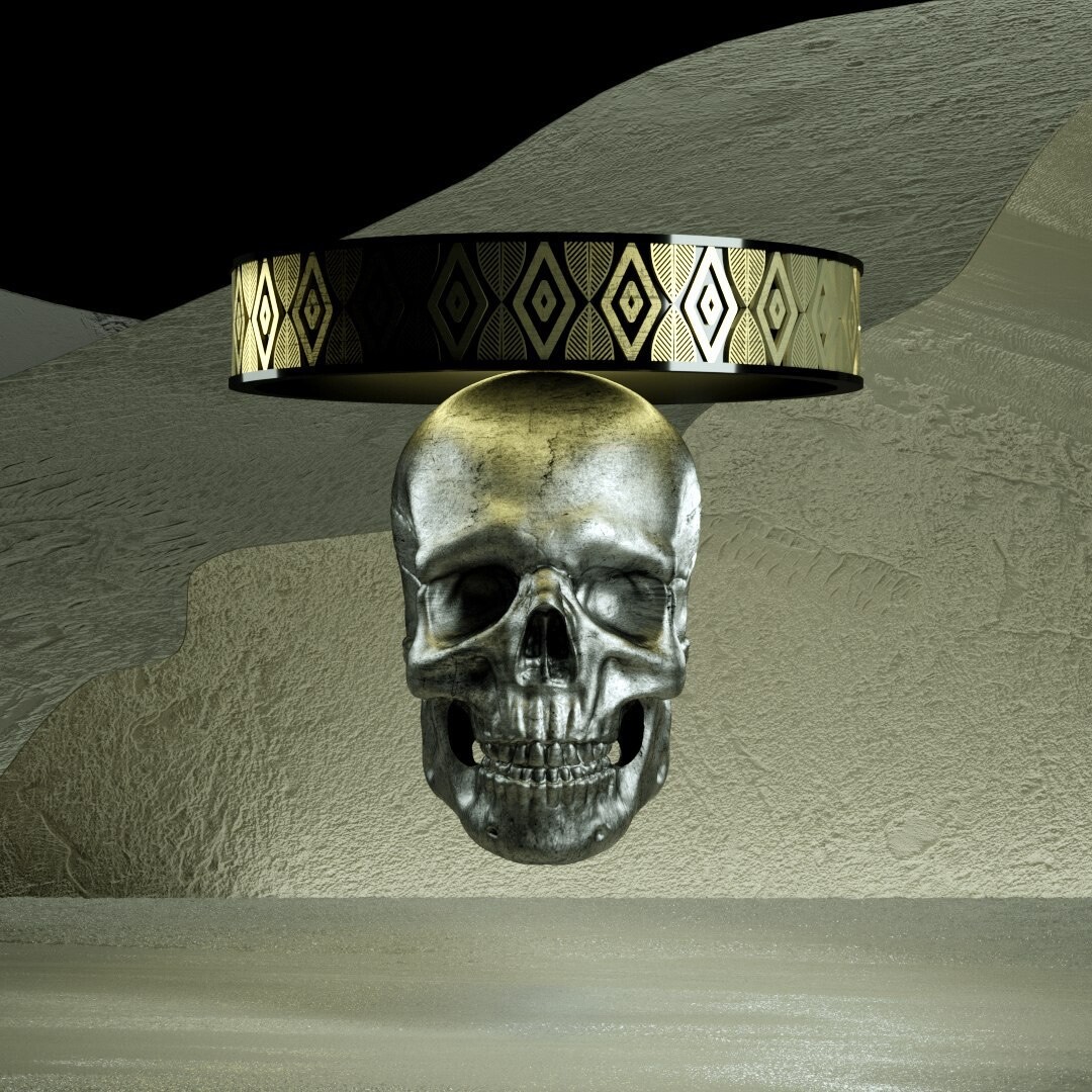 ArtStation - Desert_skull