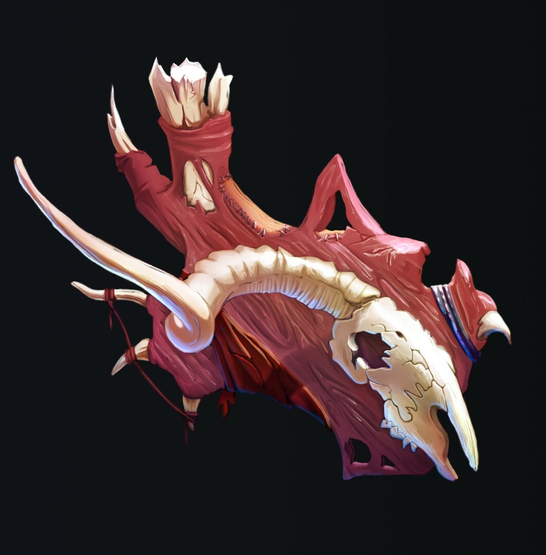 ArtStation - Demonic shield