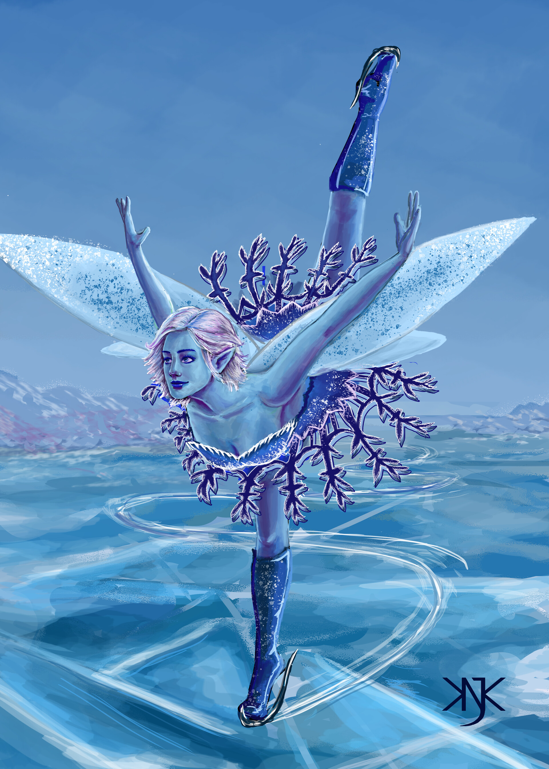 ArtStation - Ice Fairy