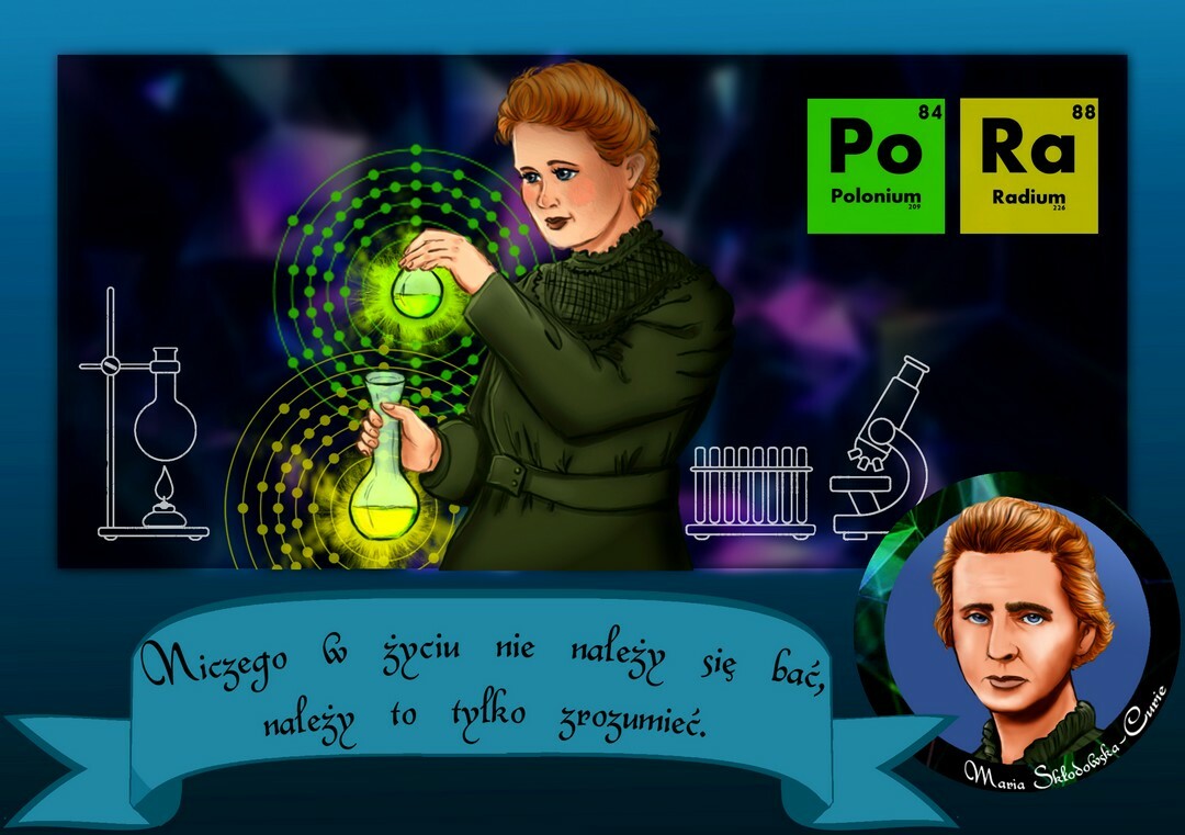 Michiru Kairo - Maria Skłodowska – Curie – odkrycie polonu i radu