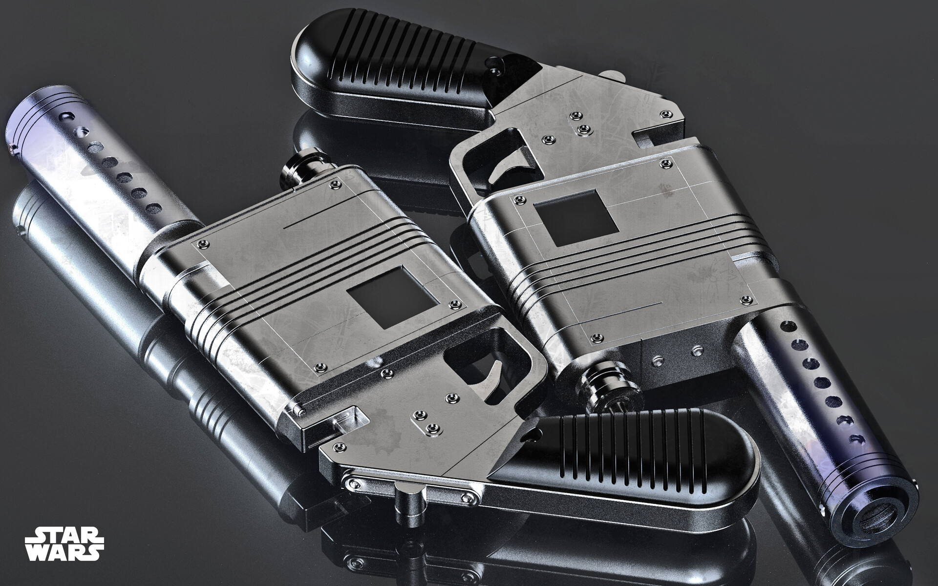 ArtStation - NN-14 BLASTER starwars weapon