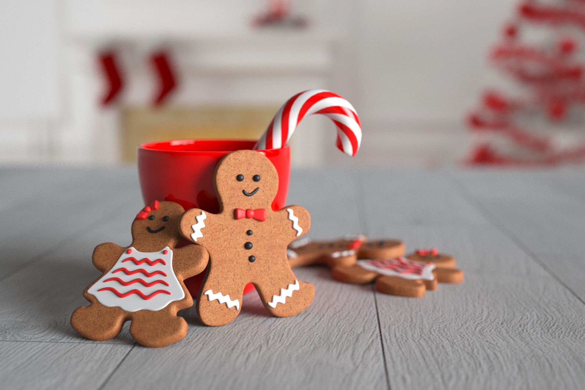 ArtStation - Christmas still life