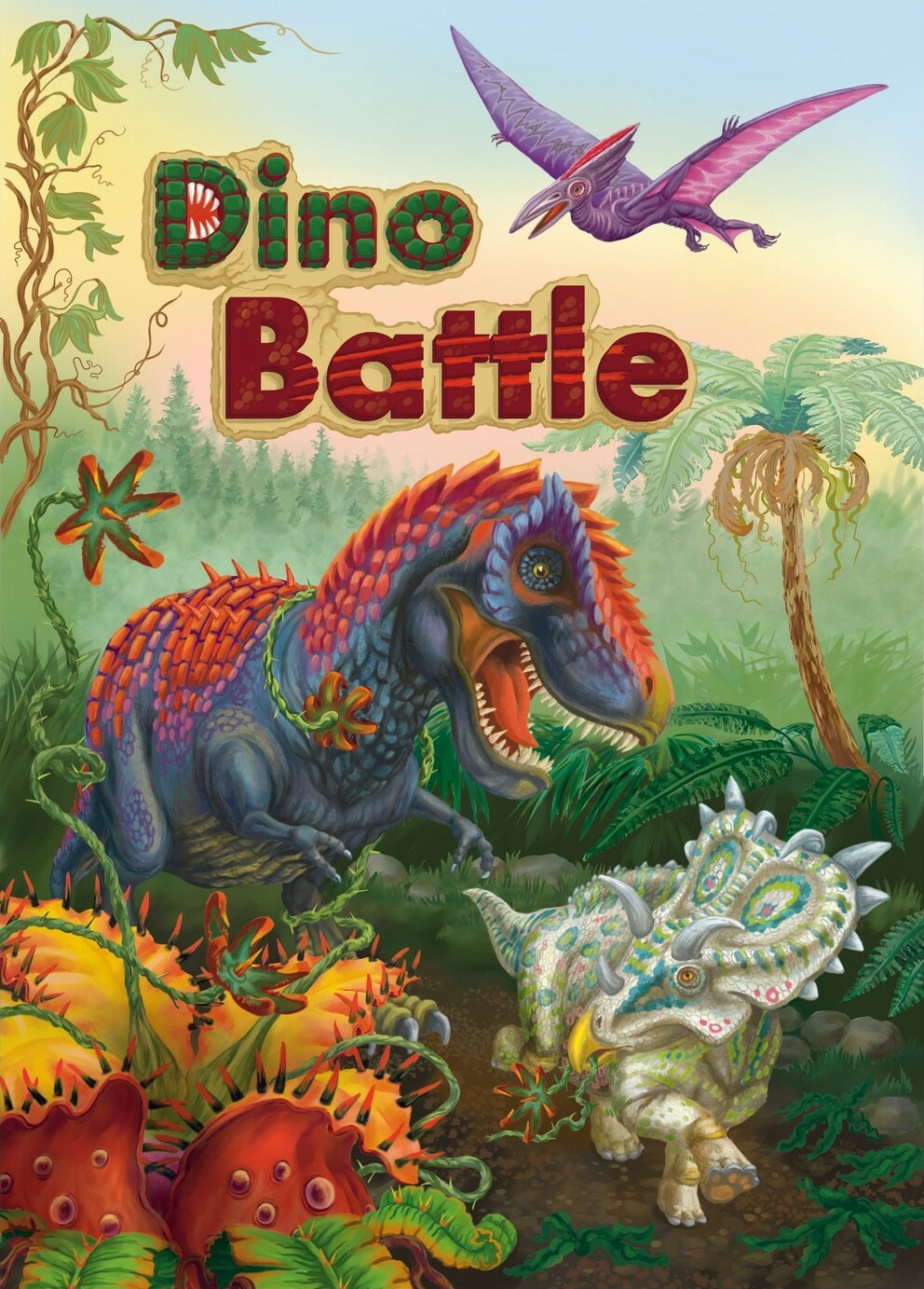 ArtStation - Dino Battle