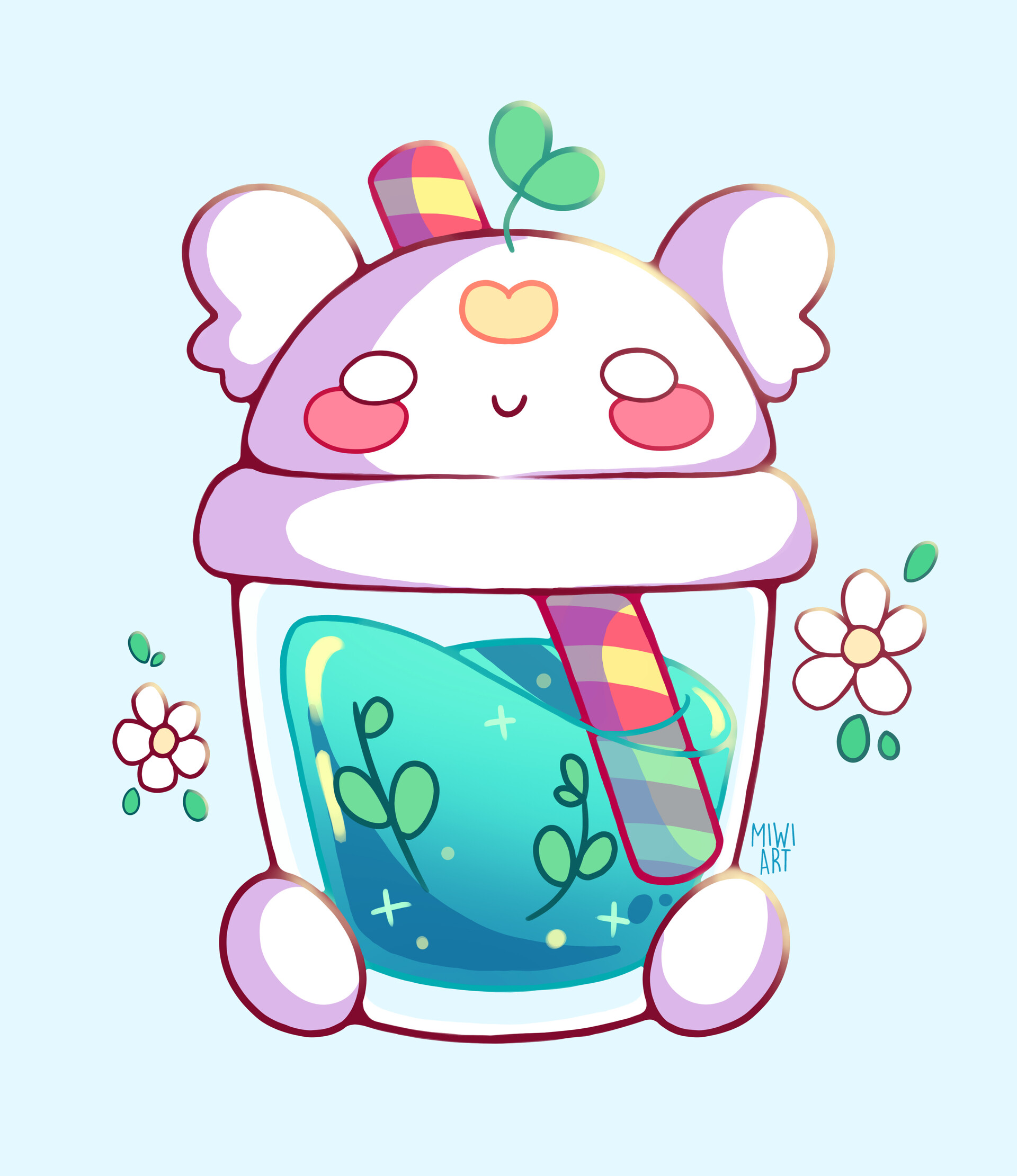 ArtStation - Bubble Tea