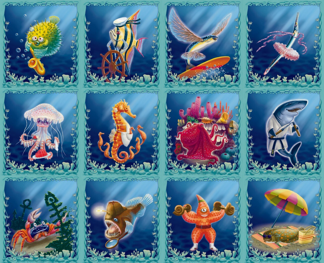 ArtStation - Sea creatures