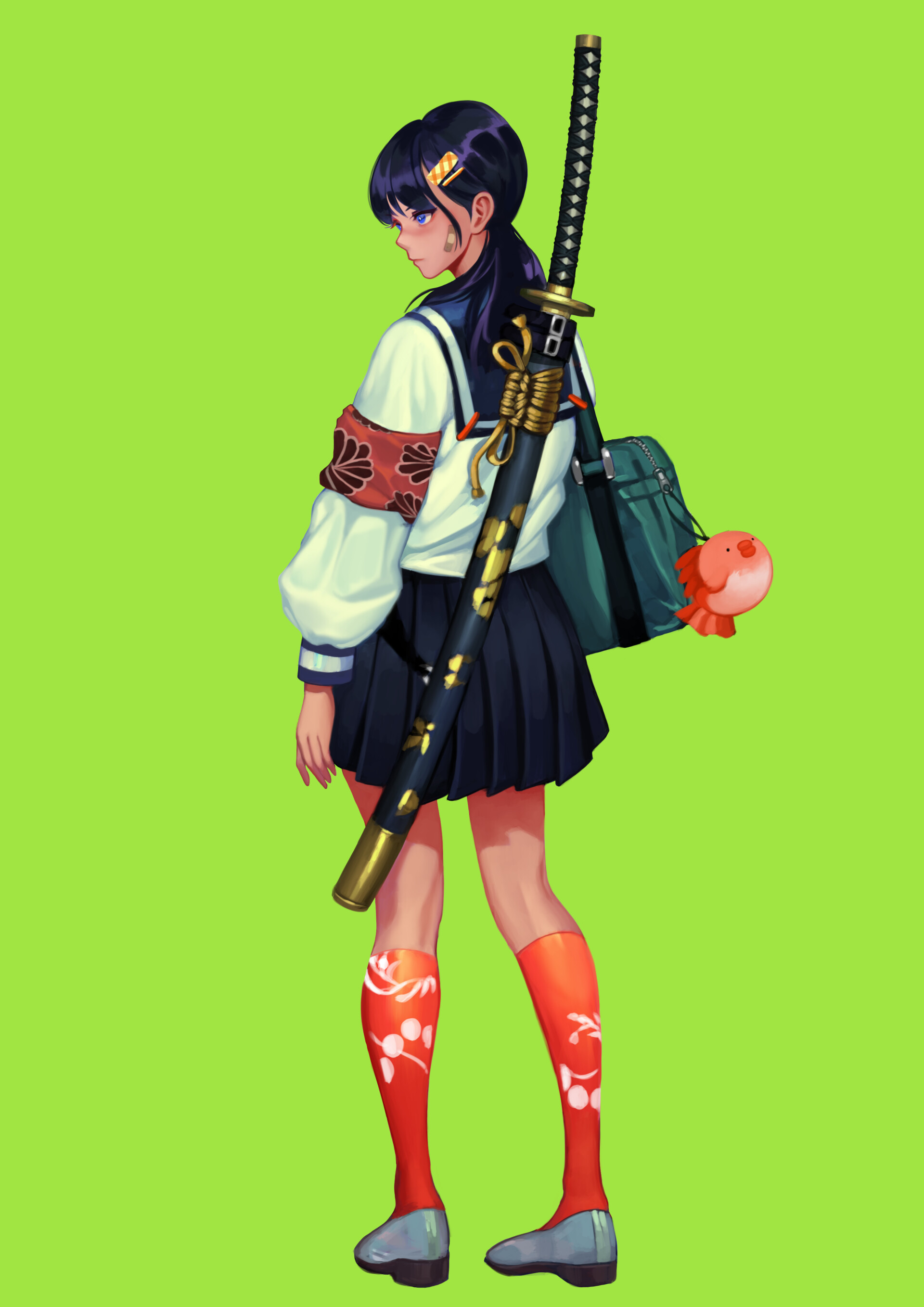 ArtStation - samurai girl