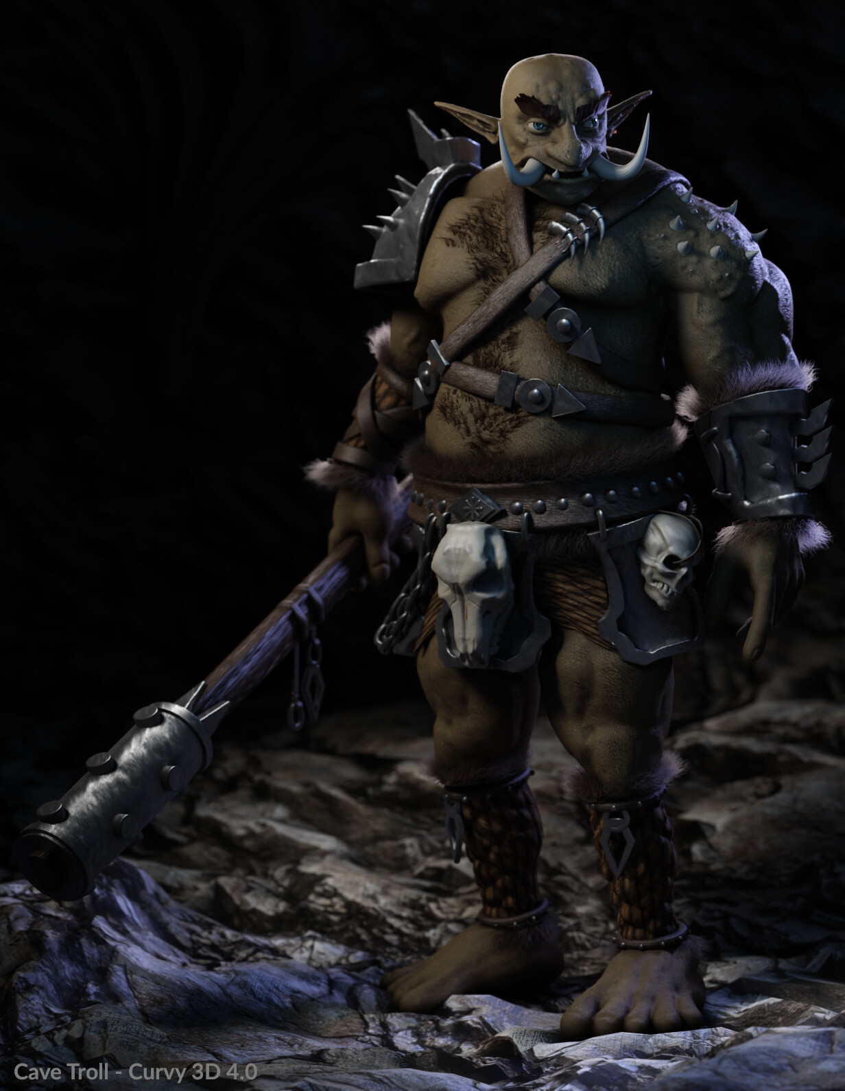 ArtStation - Cave Troll