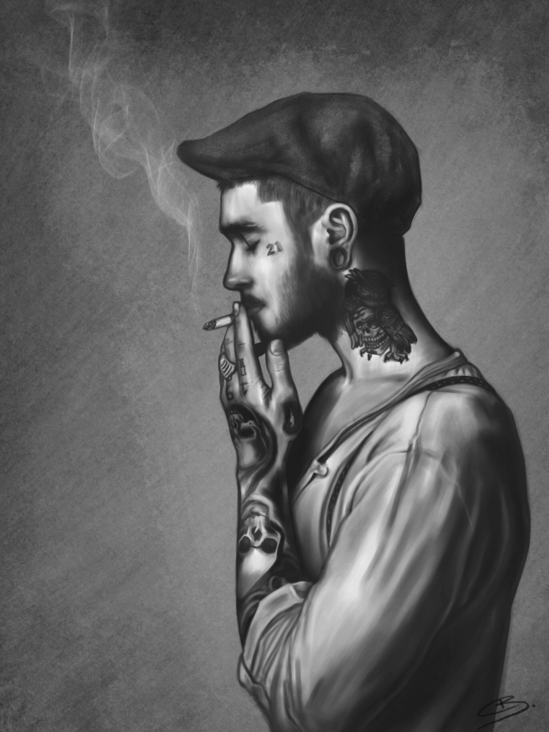 ArtStation - Smoking