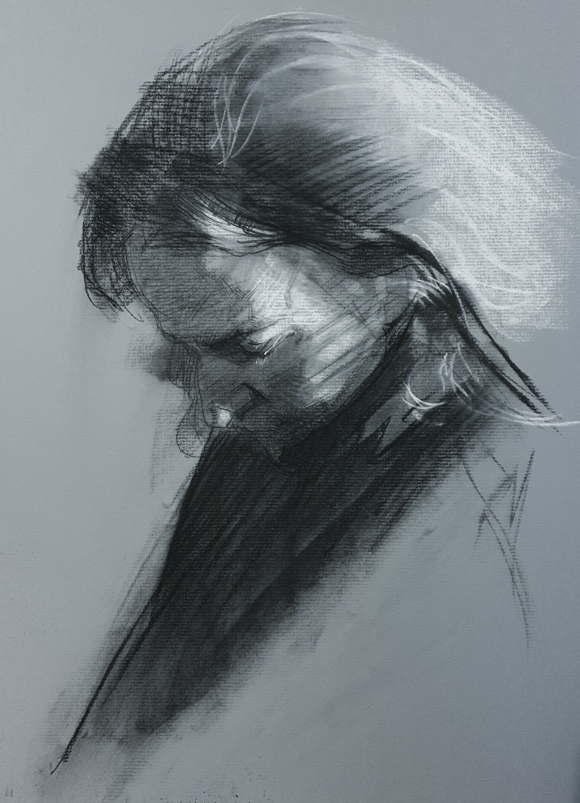 ArtStation - Portrait of my wife