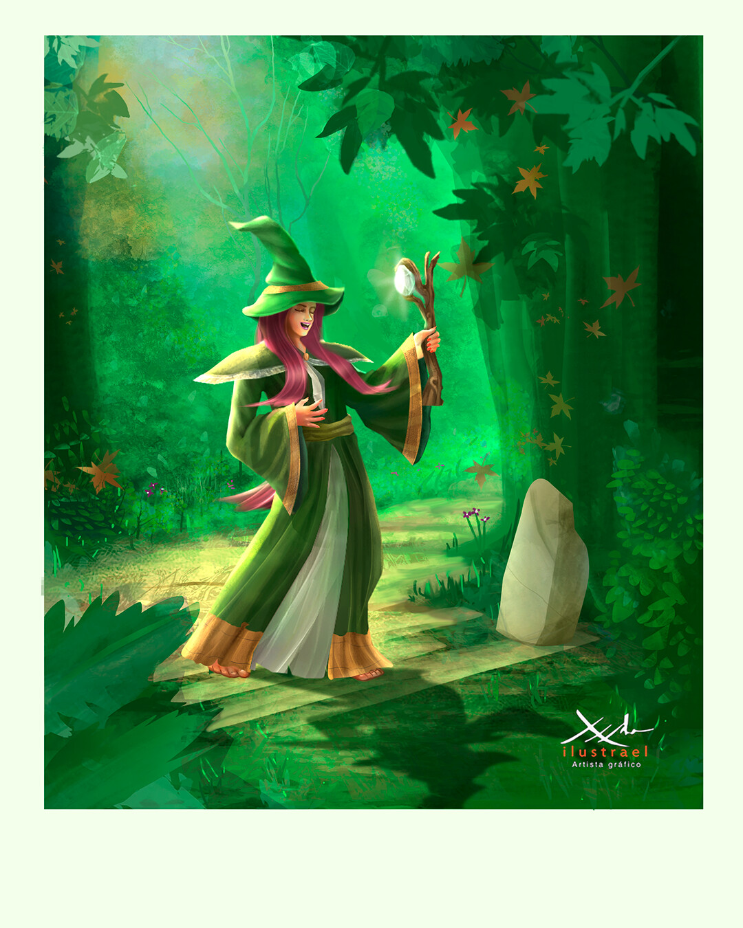 ArtStation - Joven hechicera