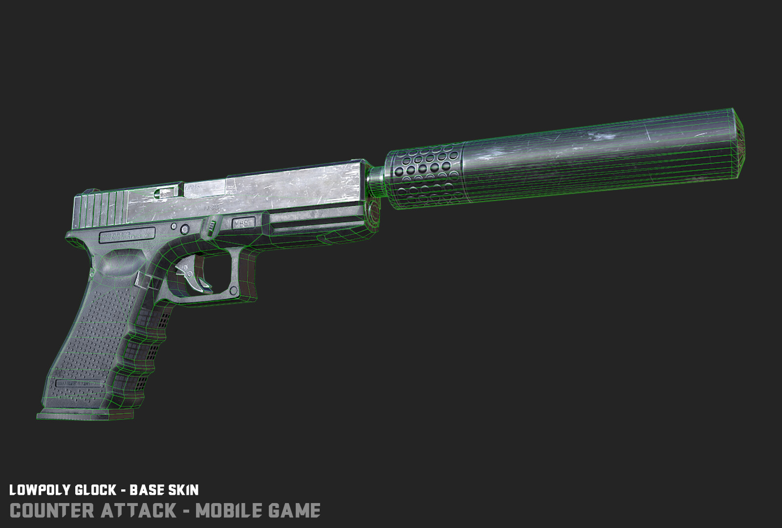 Ivan Yosifov - Glock Pistol - Mobile FPS Weapon