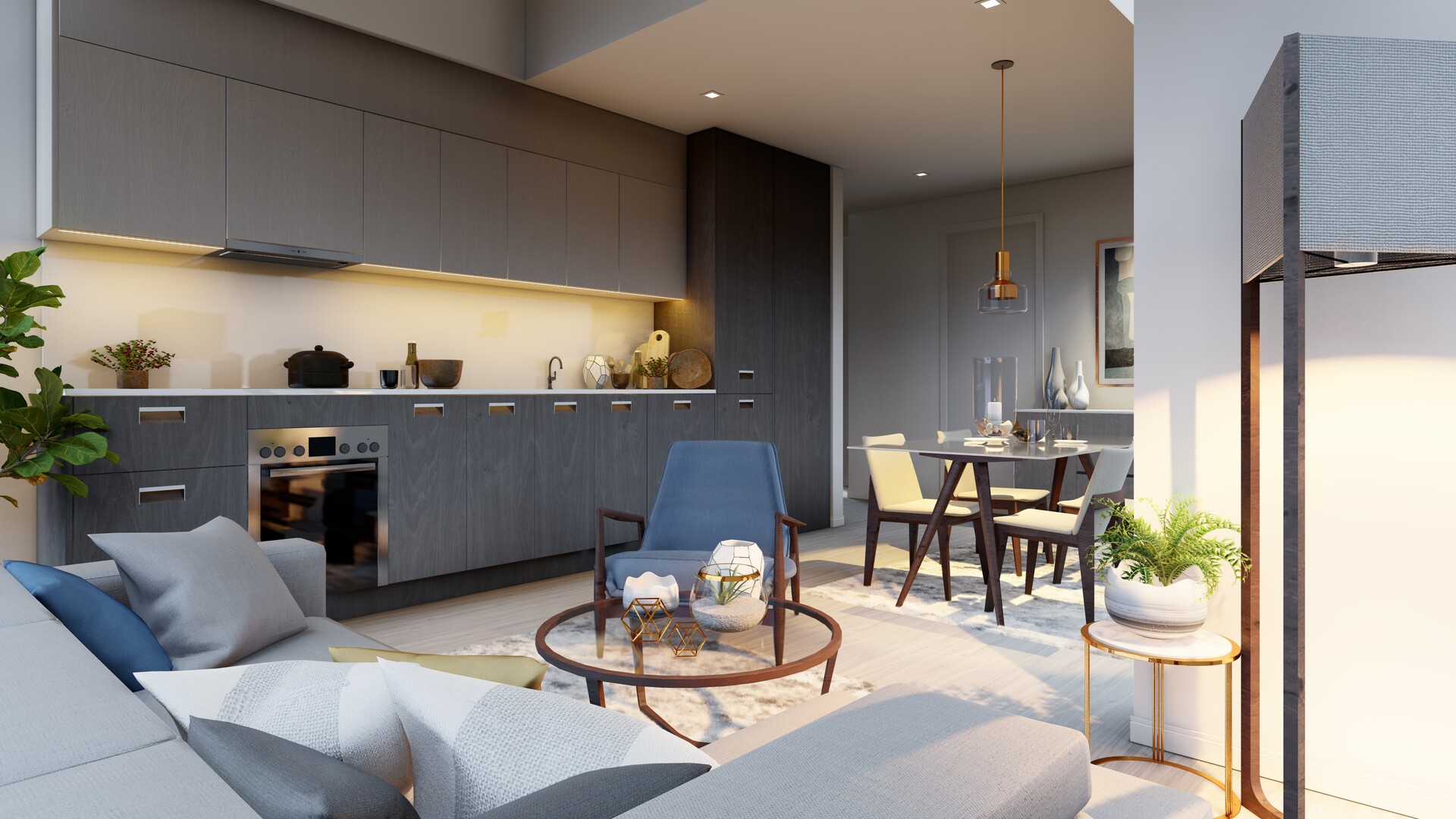 ArtStation - 3rd st. living room