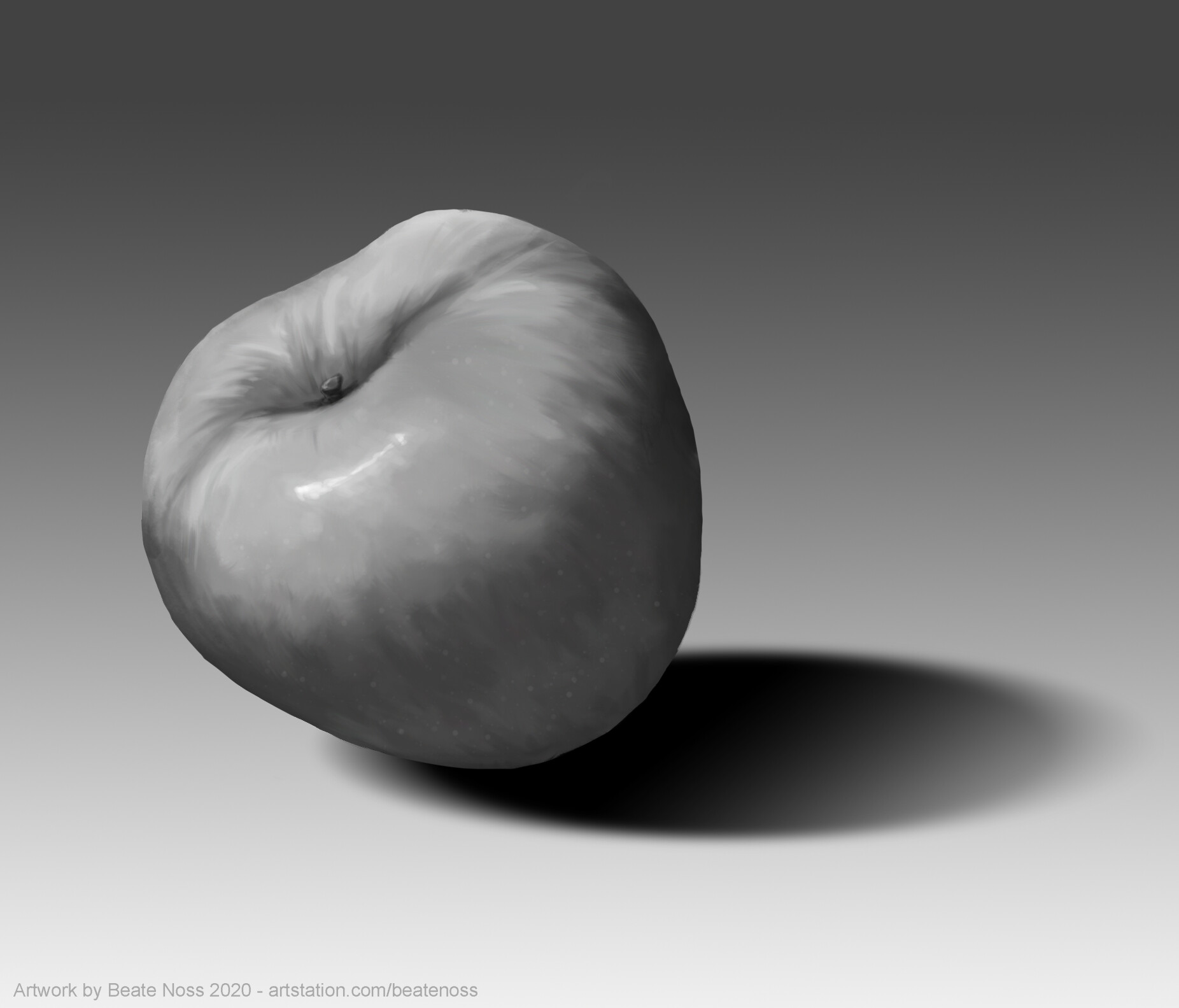 ArtStation - Apple study