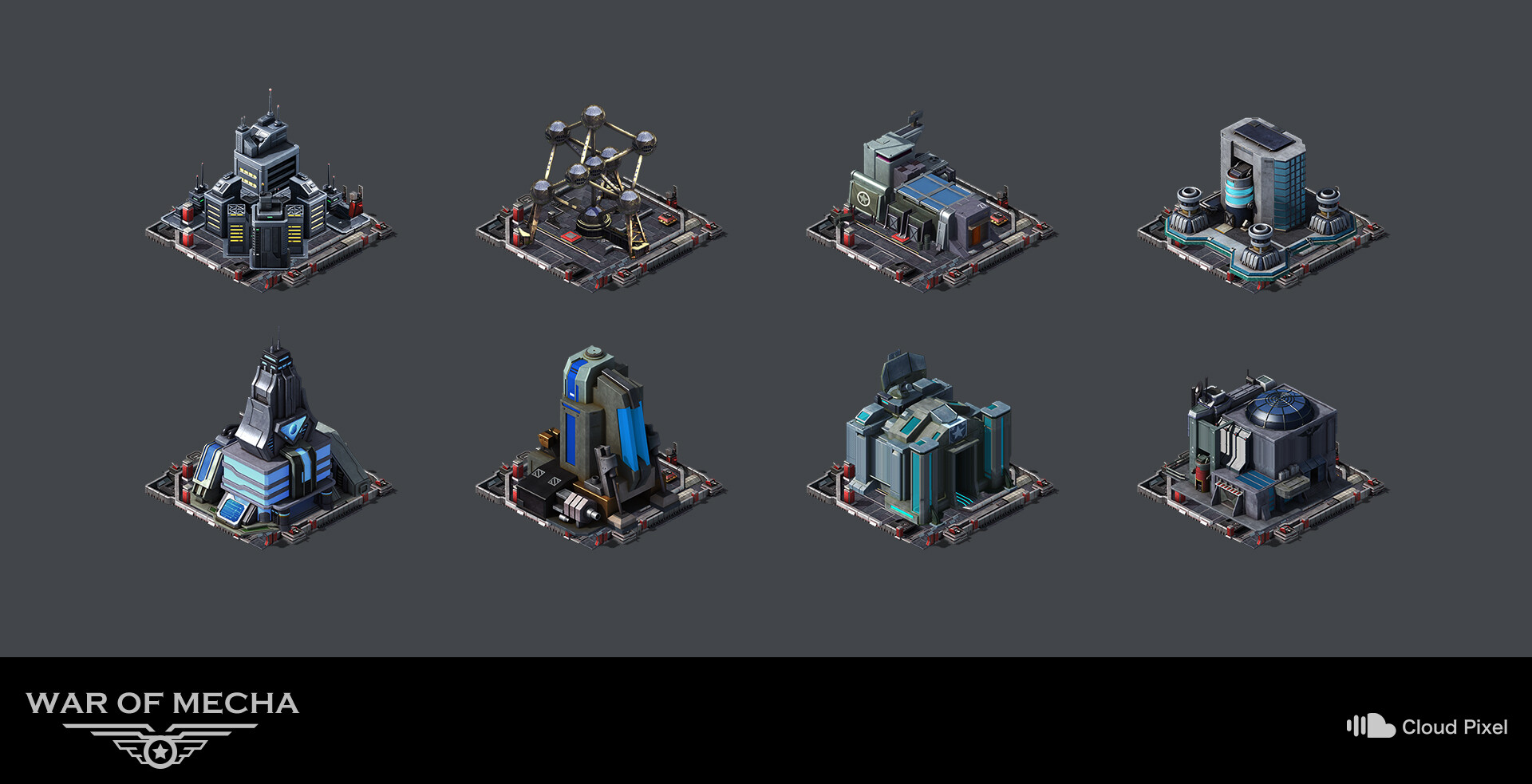 ArtStation - war of mecha building