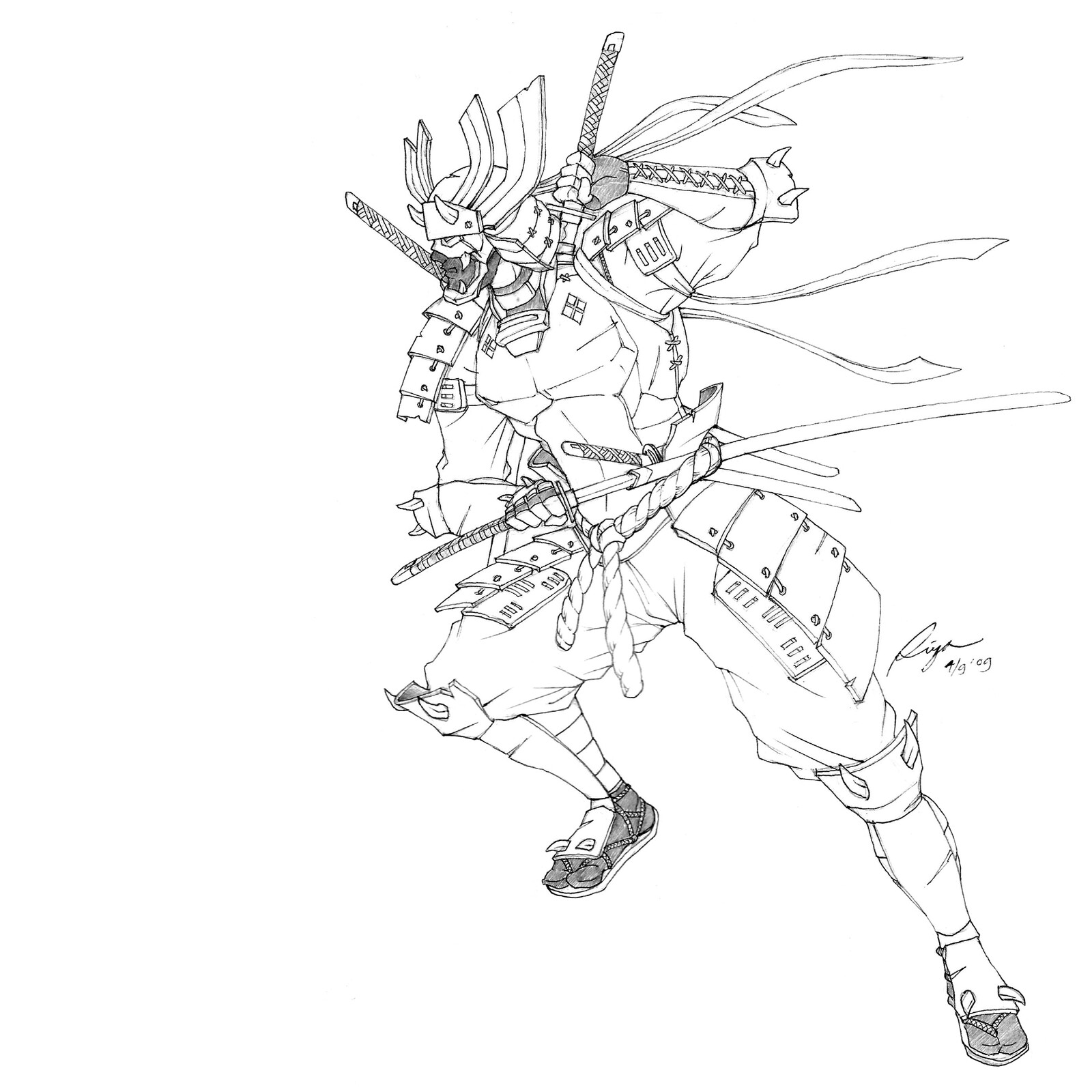 Reiga B. Tom - Red Samurai