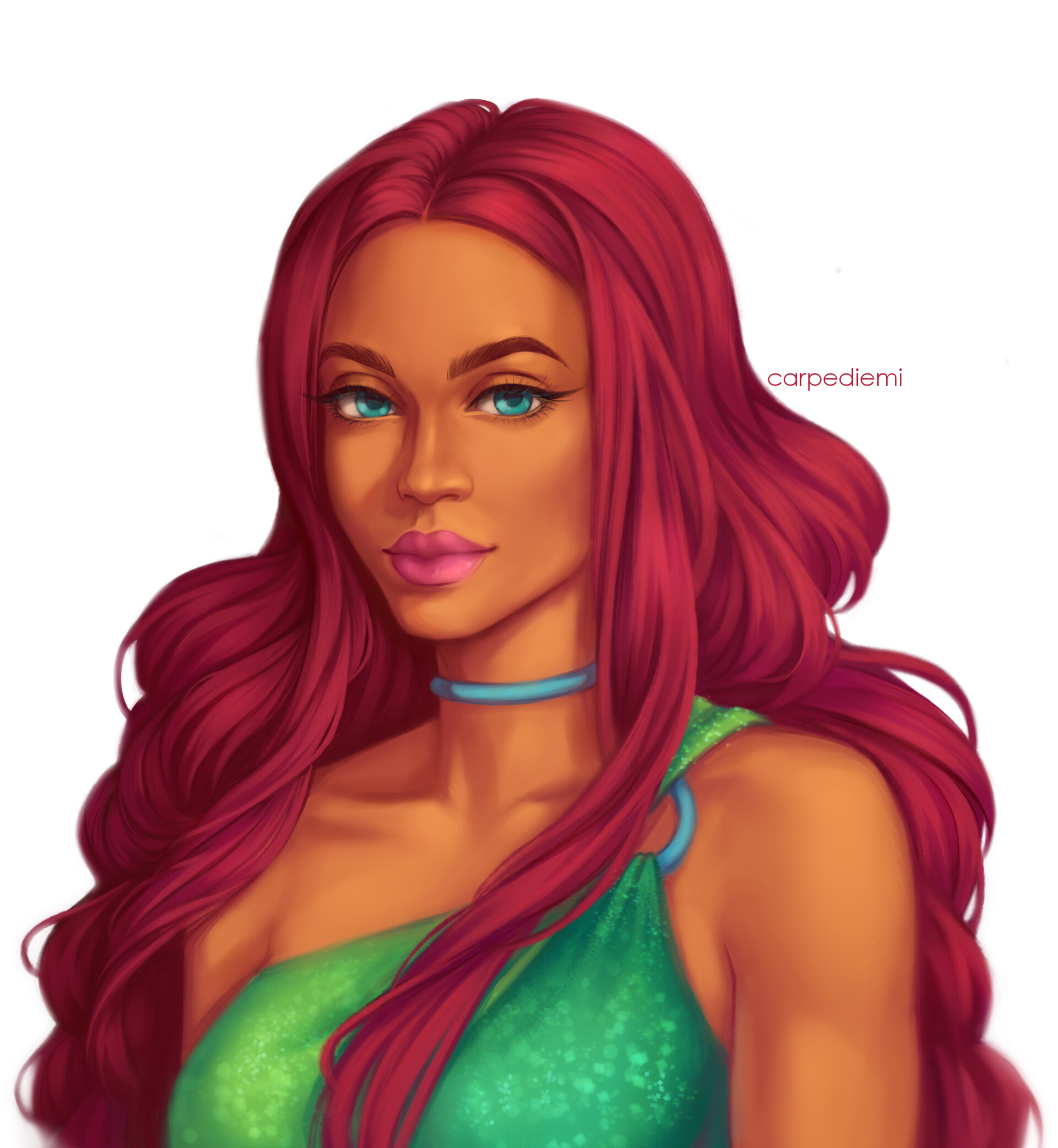 ArtStation - layla Aisha Winx Club portrait